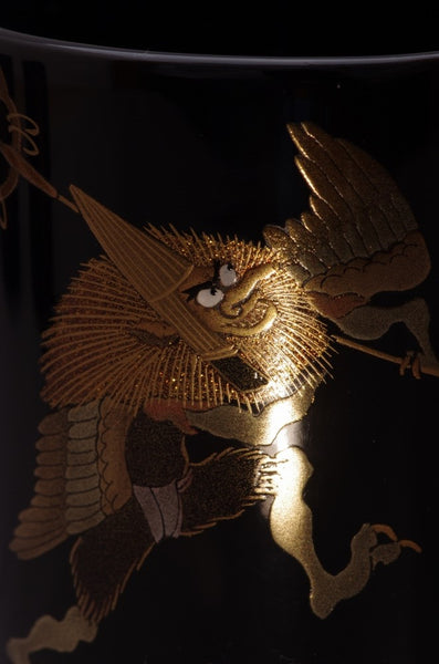 Hyakki Yagyo "Sho(笙)" Guinomi Sake cup – Fine Japanese Lacquerware Online
